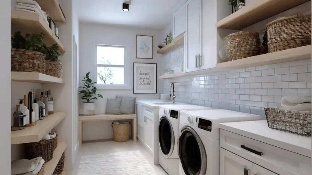 laundry room ideas small space. Maximize Style & Storage